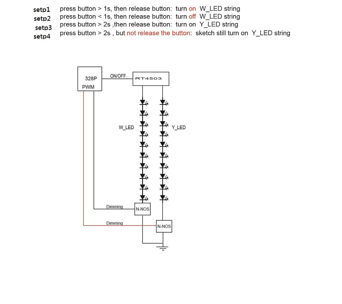 How to detect Button pressed time and keep sketch running - Displays - Arduino Forum