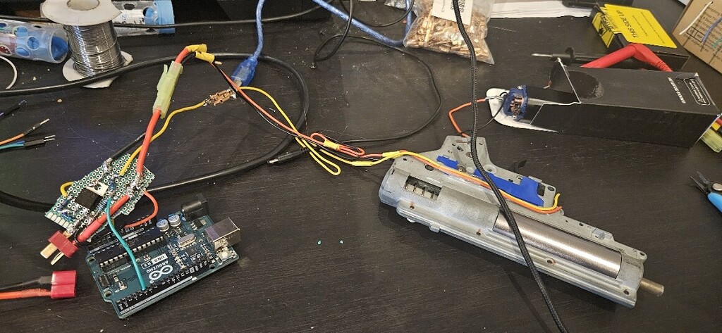 Mosfet Help With Airsoft Trigger Unit General Electronics Arduino Forum 