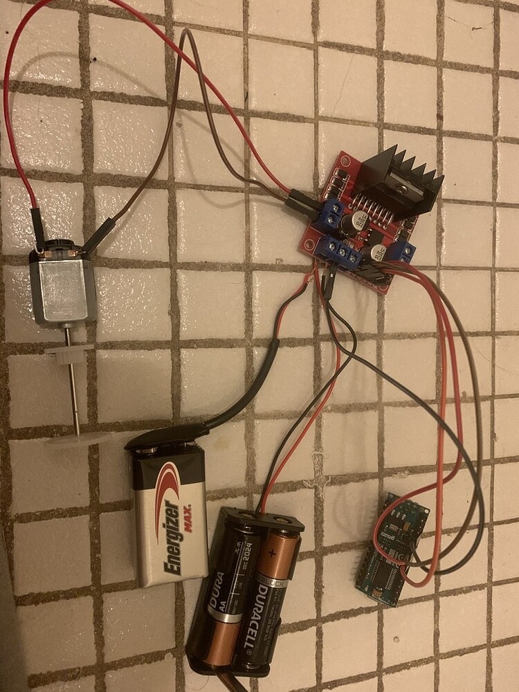 First-time Nano DC Motor 9V Battery? - Programming - Arduino Forum