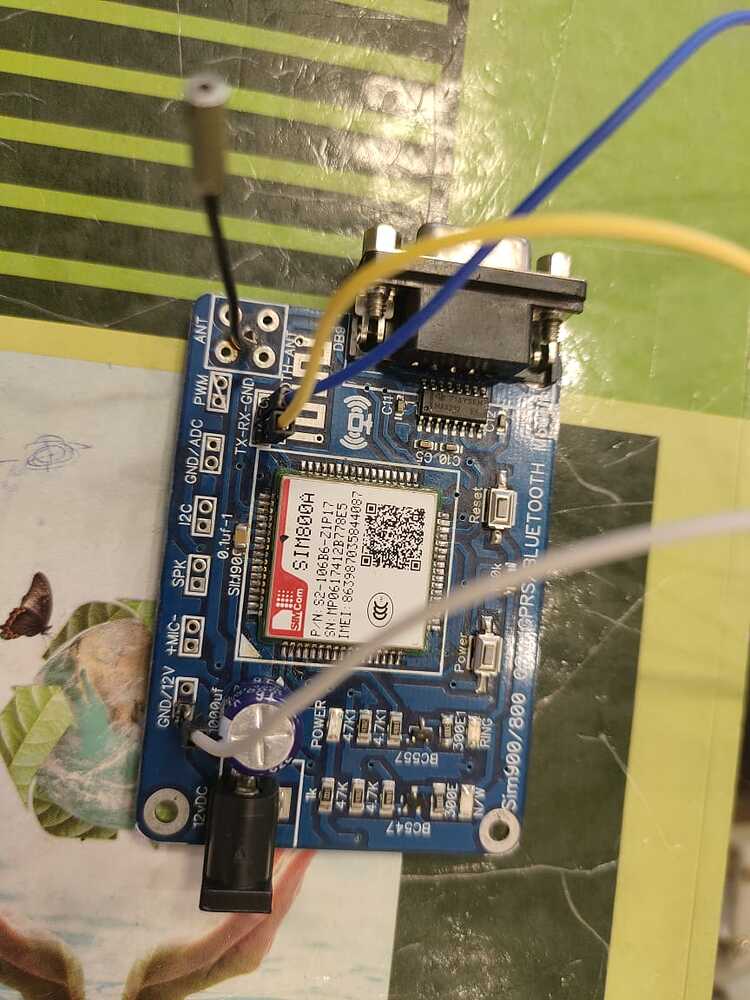 To automatically turn on sim800A using code without pressing the power ...