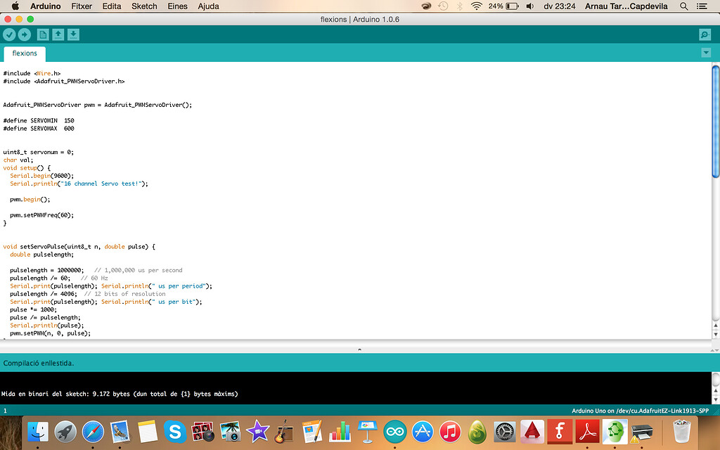Tarda mucho en cargar el sketch - Software - Arduino Forum