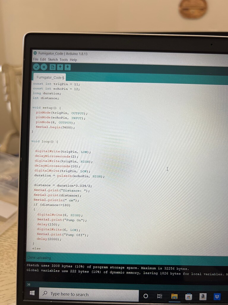 Arduino project - pump and ultrasonic sensor - Programming - Arduino Forum