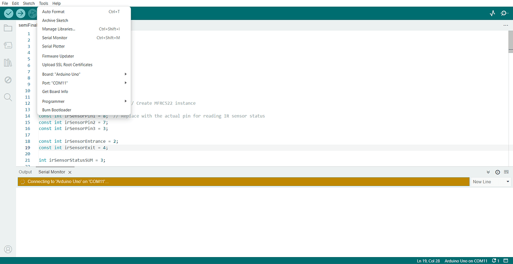 Stuck In Connecting To Arduino Uno On Com Ide 2 X Arduino Forum