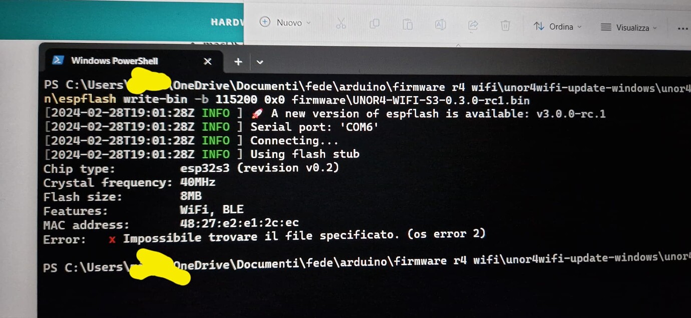 Problemi con arduino r4 wifi - Generale - Arduino Forum