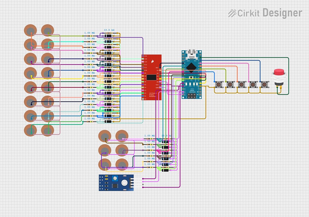 Help Making Drum Controller With Arduino Nano & 16 Channel Multiplexer - Page 3 - General ...