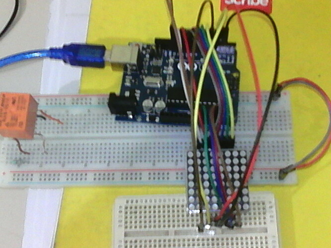 Control de matriz led a travez del monitor serie - Español - Arduino Forum