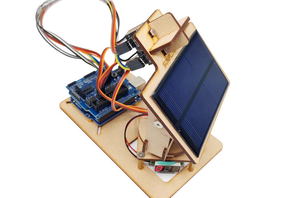Seeking Expert Guidance for Dual-Axis Solar Tracking Robot Prototype Project Using Arduino Uno ...