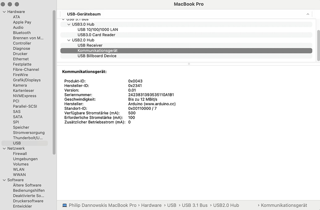 Stk500_recv(): programmer is not responding - Deutsch - Arduino Forum