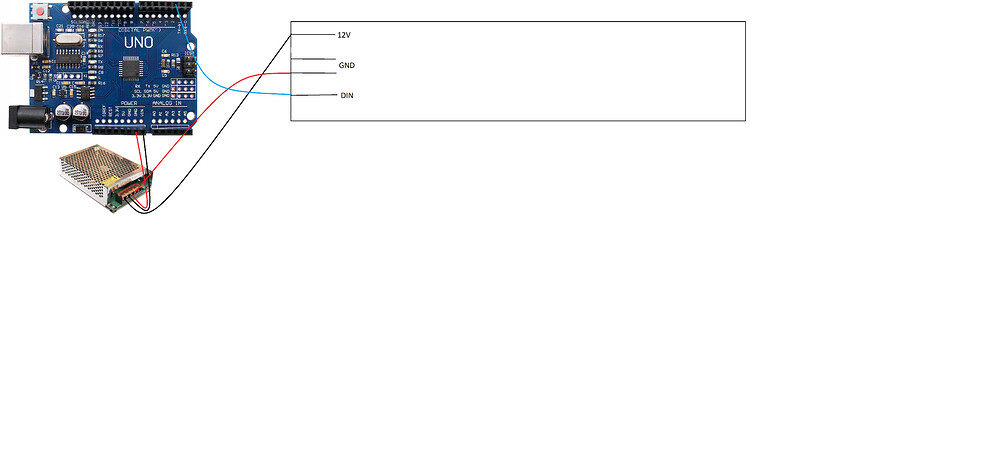 Connecting 5M LED strip 12V DC 14.4W/M - LEDs and Multiplexing ...