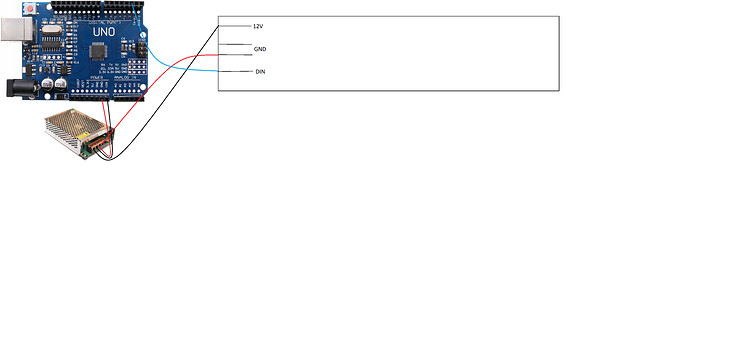 Connecting 5M LED strip 12V DC 14.4W/M - LEDs and Multiplexing ...