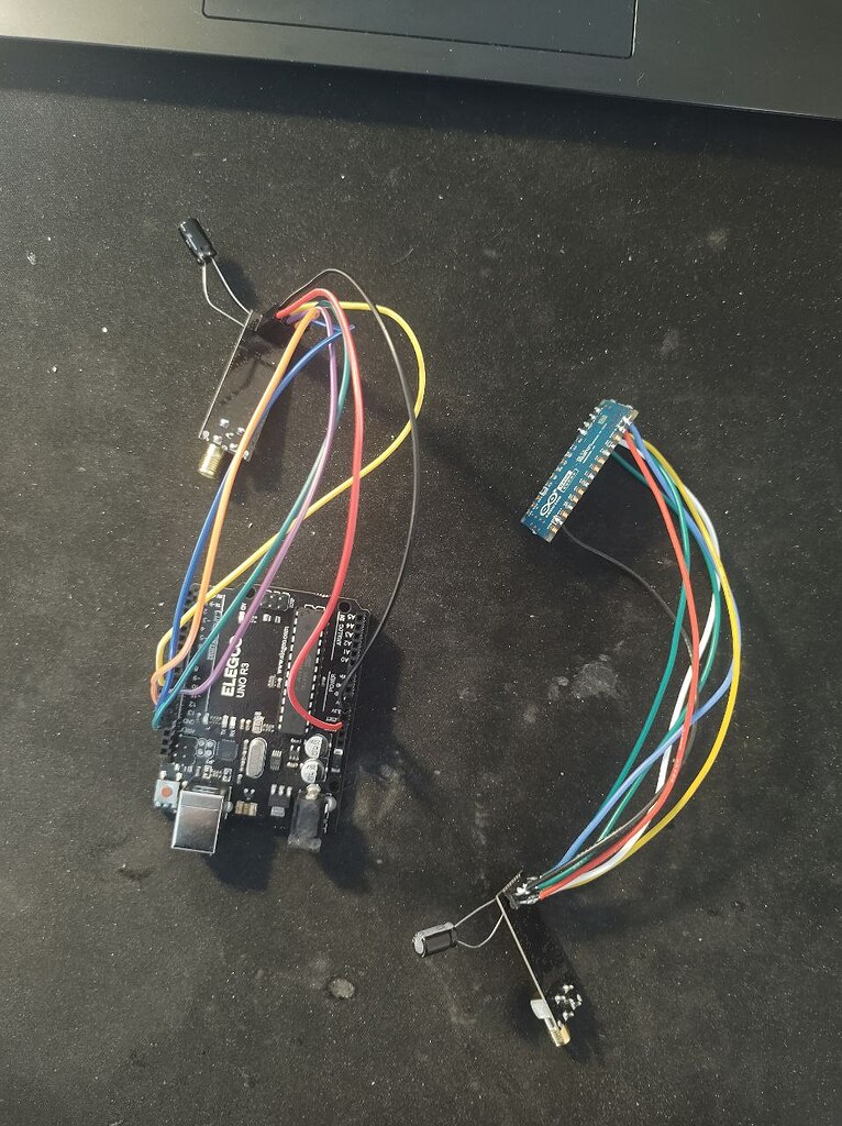 Stuck with NRF24 modules - Networking, Protocols, and Devices - Arduino Forum