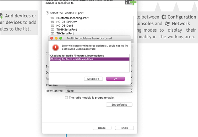XBee not getting detected by XTCU - Networking, Protocols, and Devices - Arduino Forum