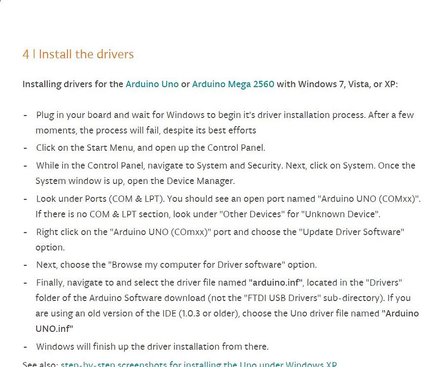 Please Help Installing/Finding Driver - IDE 1.x - Arduino Forum