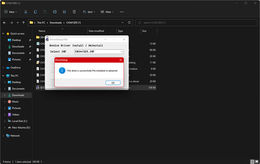 CH340 Driver Installation Failure Windows 11 - IDE 1.x - Arduino Forum