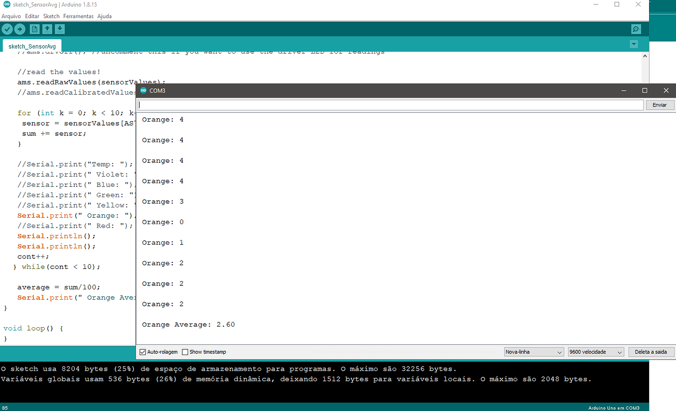 Store values from a sensor on arrays - Programming - Arduino Forum