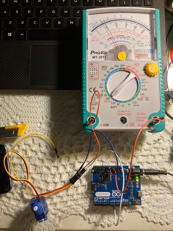 DC Power is glitching to Servo - General Guidance - Arduino Forum