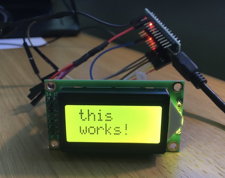 8x2 LCD blank screen - Model 0802-A - Displays - Arduino Forum