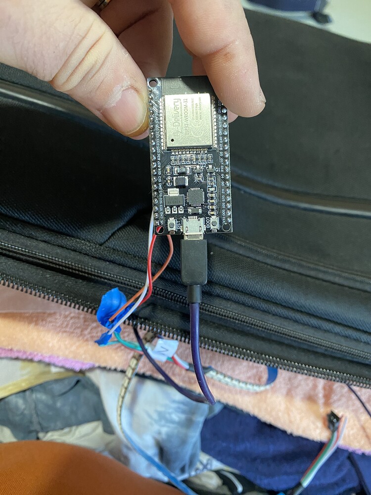 Esp32 + 1m led + audio amplifier & spiffs - Audio - Arduino Forum