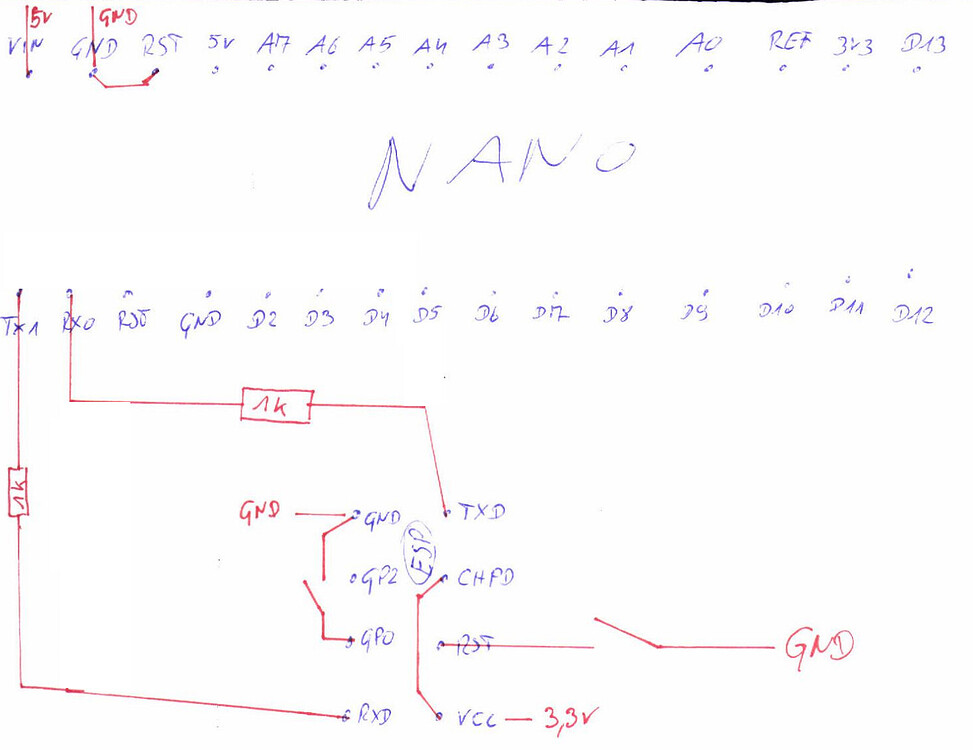 Arduino Nano in Verbindung mit ESP8266-01S Modul - Page 2 - Deutsch - Arduino Forum
