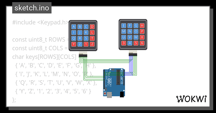 What the problem with my keyboard matrix? - General Guidance - Arduino Forum