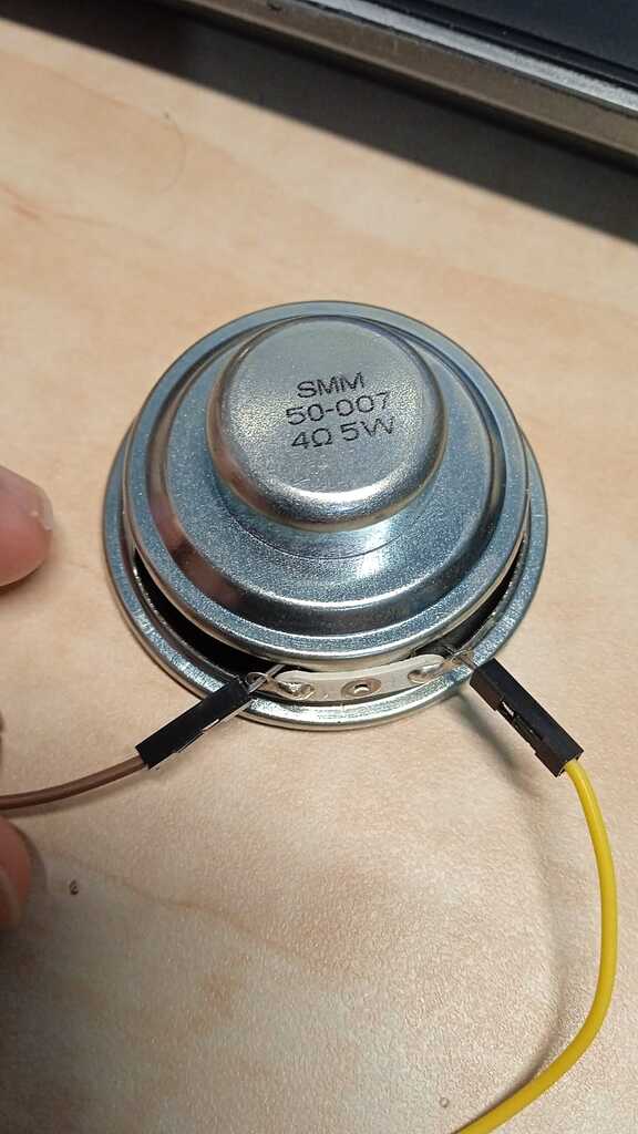 Soldering wires on speaker terminals - General Electronics - Arduino Forum