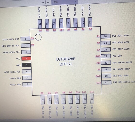 LGT8F328P Hardware modification to use unwired pins - Hardware ...