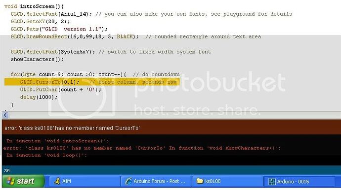 Graphic LCD (KS0108) library now available - Page 8 - Interfacing ...