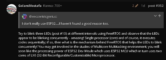 Esp32 - getting to the core of the task - Page 19 - Bar Sport - Arduino Forum
