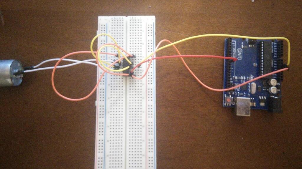 L293NE and 12v DC Motor - General Guidance - Arduino Forum