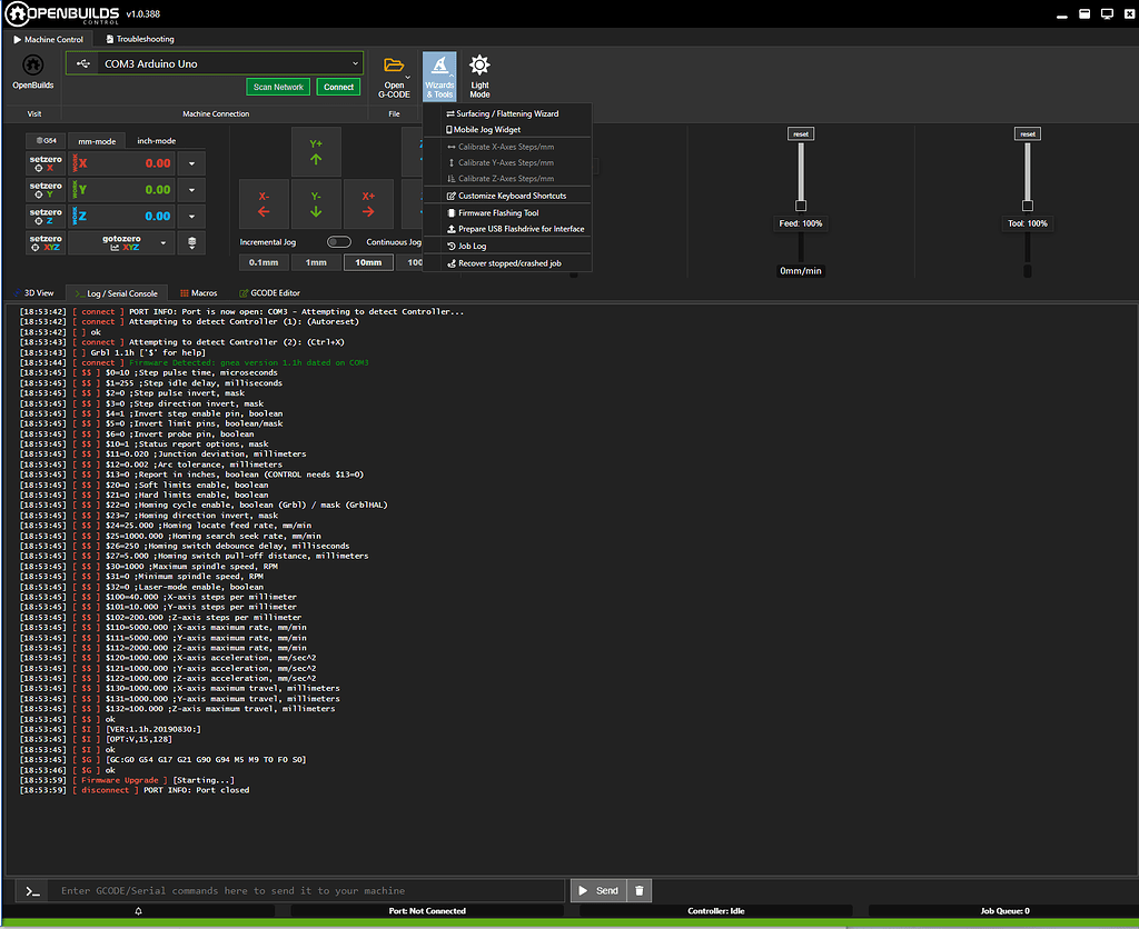 Flashing Arduino UNO with OpenBuilds Control firmware - Uploading - Arduino Forum