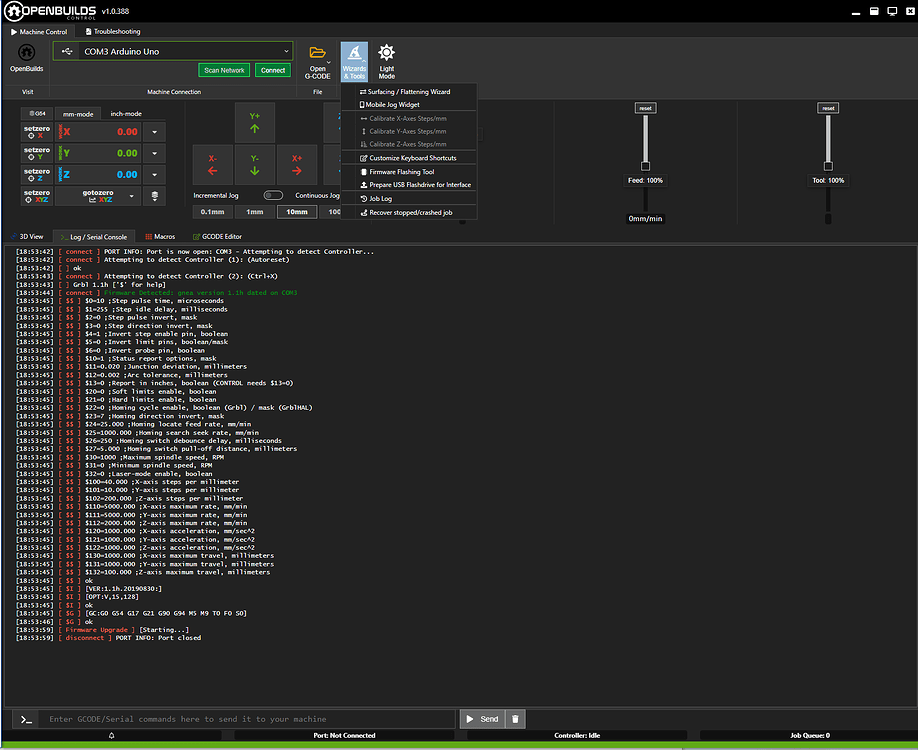 Flashing Arduino UNO with OpenBuilds Control firmware - Uploading - Arduino Forum