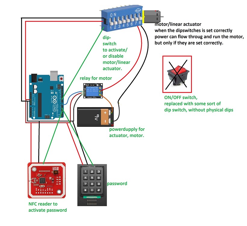 Disable a linear actuator even if it is powered - Project Guidance ...