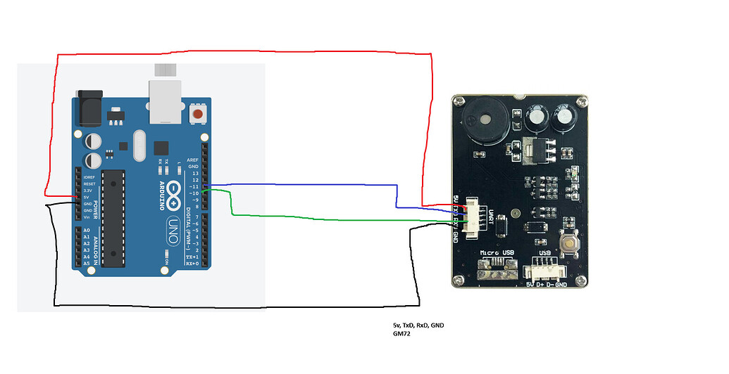 GM72 barcode/qr scanner TTL 232 configuration - General Guidance - Arduino Forum