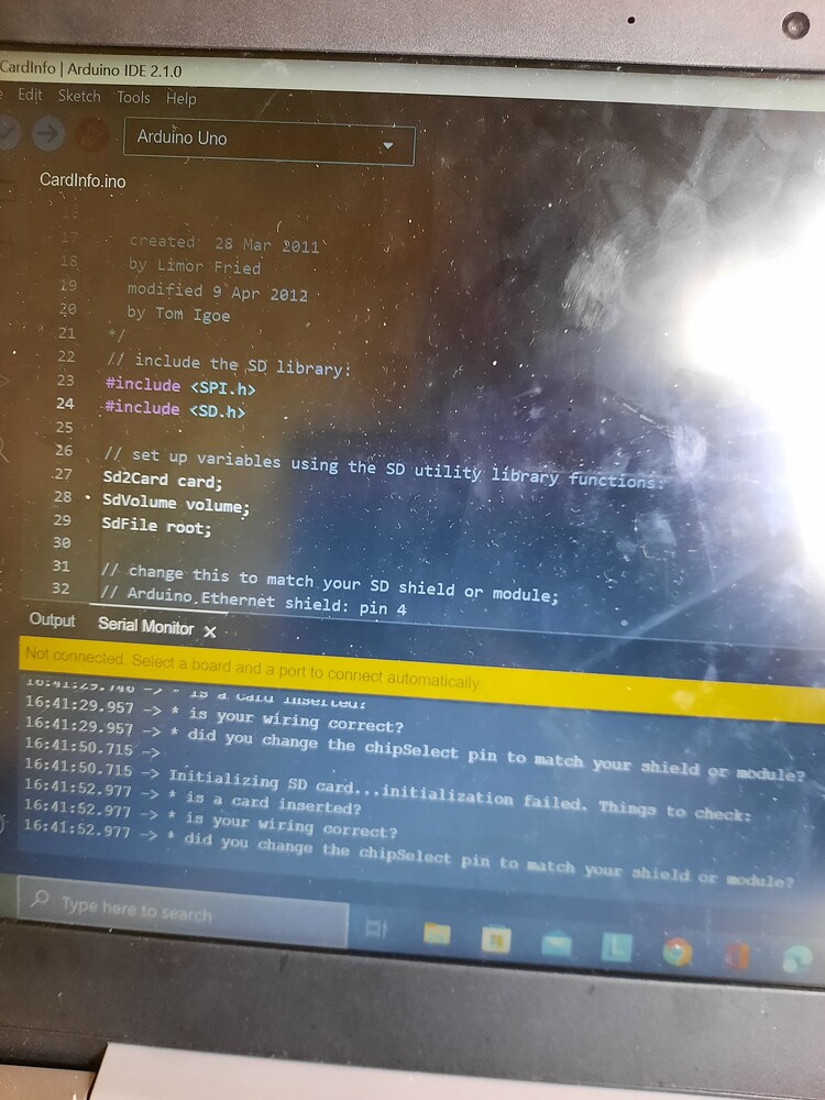 Sd Card Modulator Not Working With Pin Moso And Mosi Storage