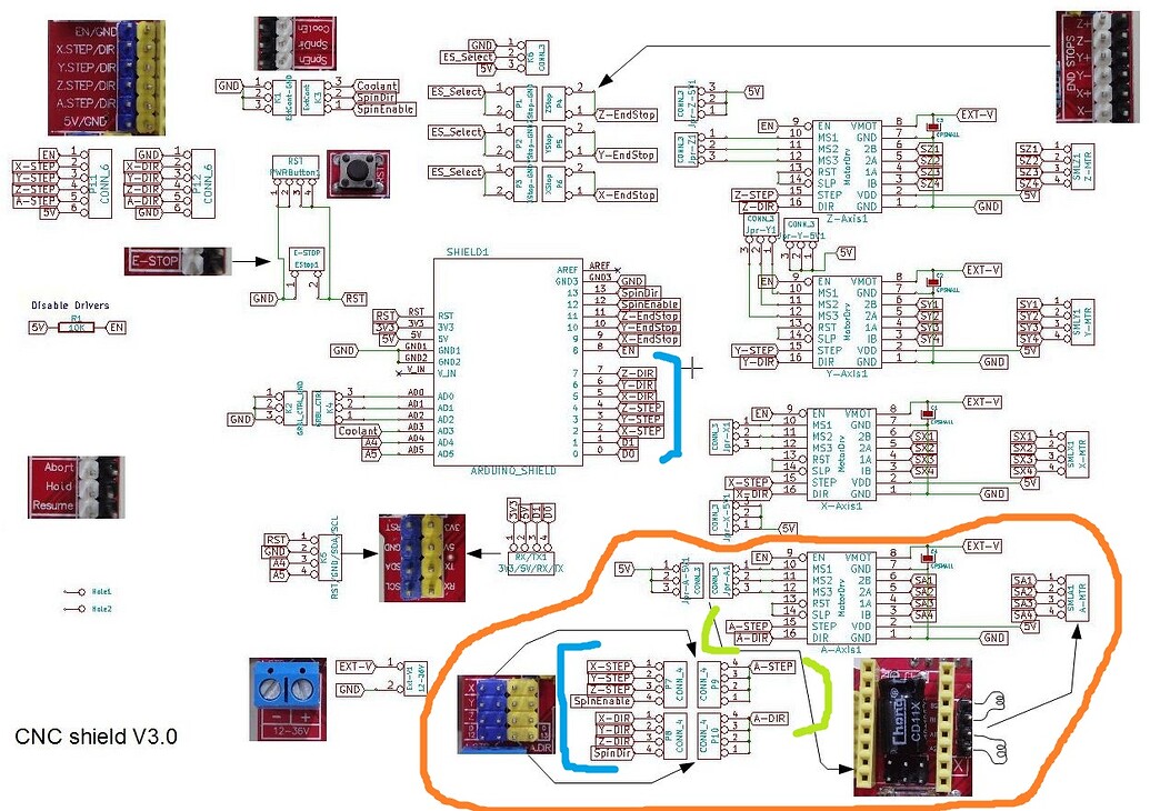 How to home two motors together and start with a push button - Page 3 ...