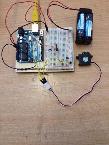 Architect Project Using Multiple Servos External Power Supply ...