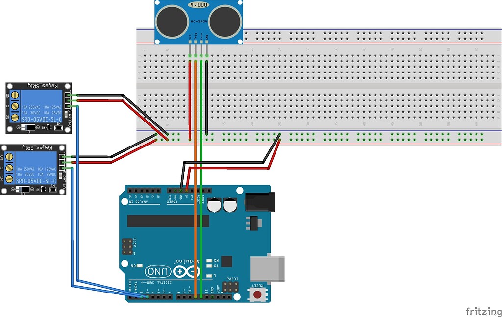 Ultrasonic sensor activates relay code £££ - Jobs and Paid Consultancy ...