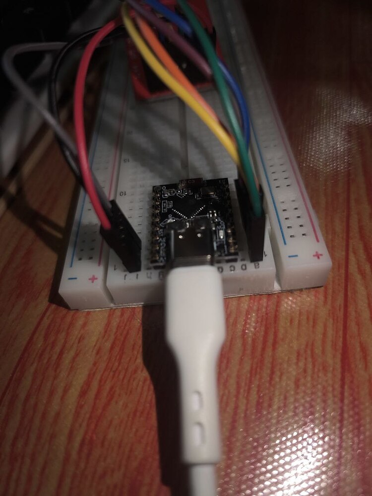 Esp32-C3 Supermini with 1.44' SPI 128X128 ST7735s LCD - The display only shows white - Displays ...