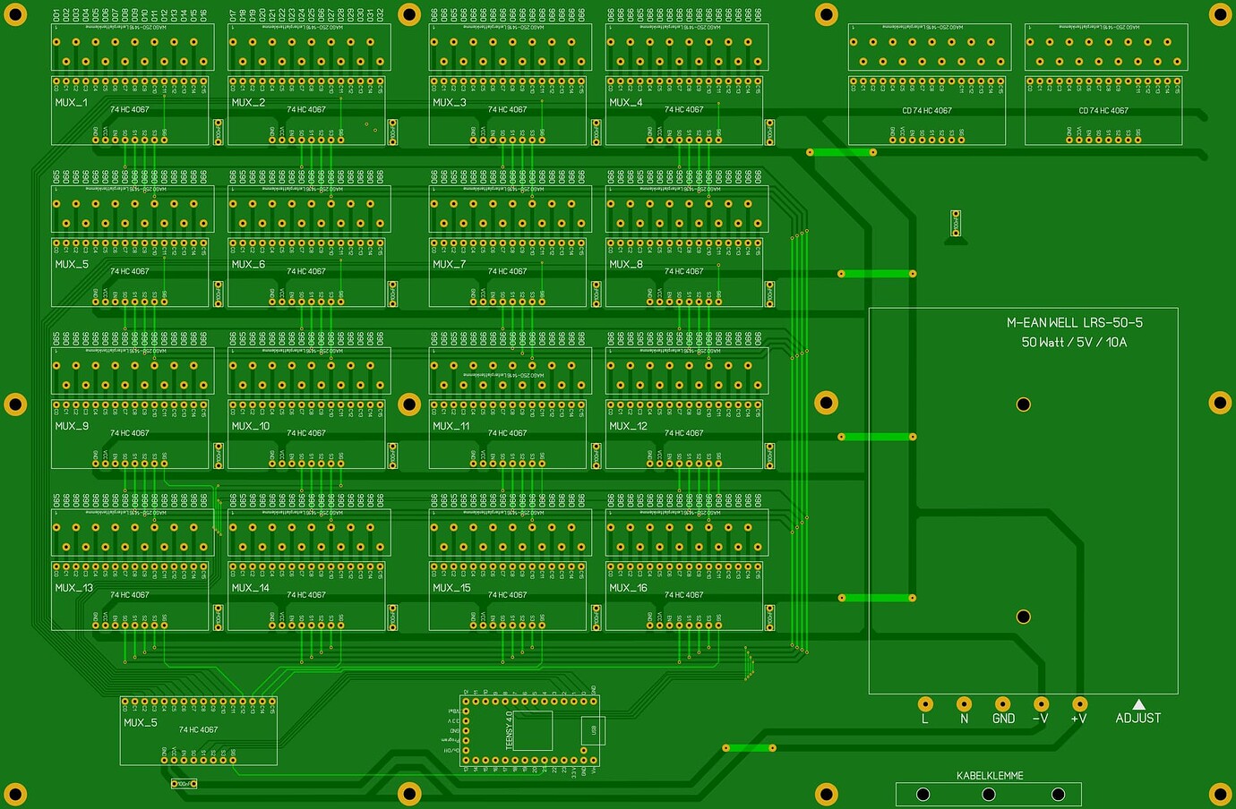 Projekt Teensy 4.0 256 Kanal MIDI Controller - Deutsch - Arduino Forum