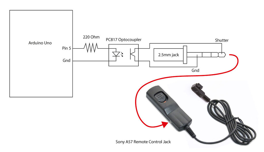 Is this trigger for Sony A57 camera from Arduino Uno good to use? - General Guidance - Arduino Forum