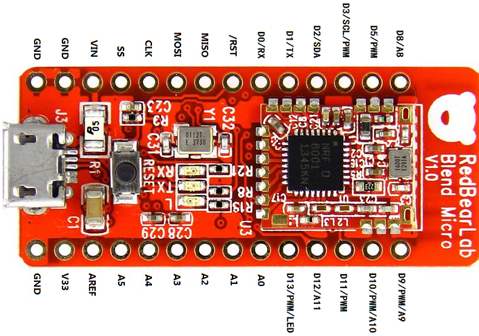 Blend Micro and button - Microcontrollers - Arduino Forum