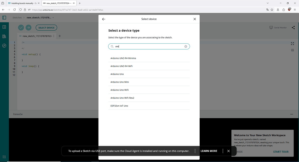 Installing boards manually - IDE 2.x - Arduino Forum