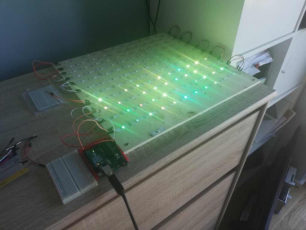Power supply to power an 11x11 LED matrix - LEDs and Multiplexing - Arduino Forum