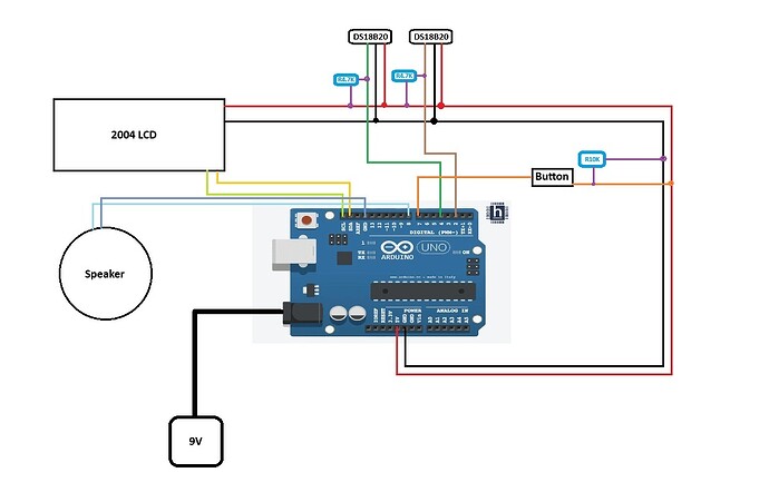 Can't get two ds18b20 sensors read on different pins - Programming ... Can't get two ds18b20 sensors read on different pins - Programming ...