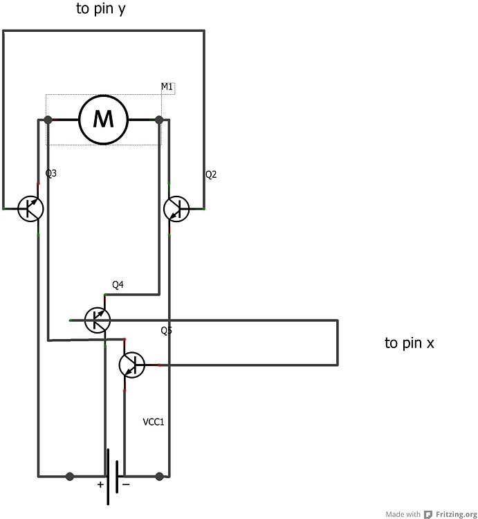 controlling two transistors with same port - Motors, Mechanics, Power and CNC - Arduino Forum