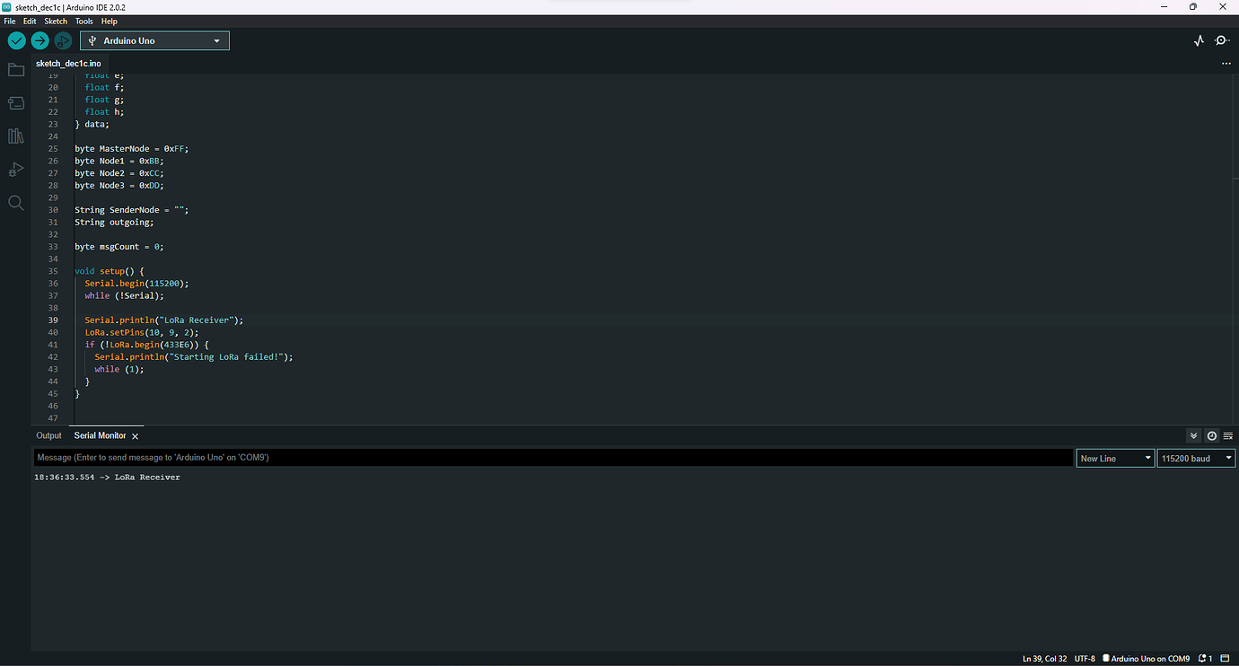 LoRa Node Help - Cannot receive packets from other node + other issues - Networking, Protocols ...