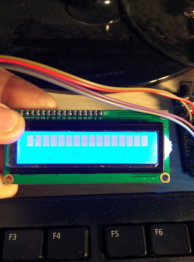LCD 16x2 + PCF8574T black boxes problem - Displays - Arduino Forum