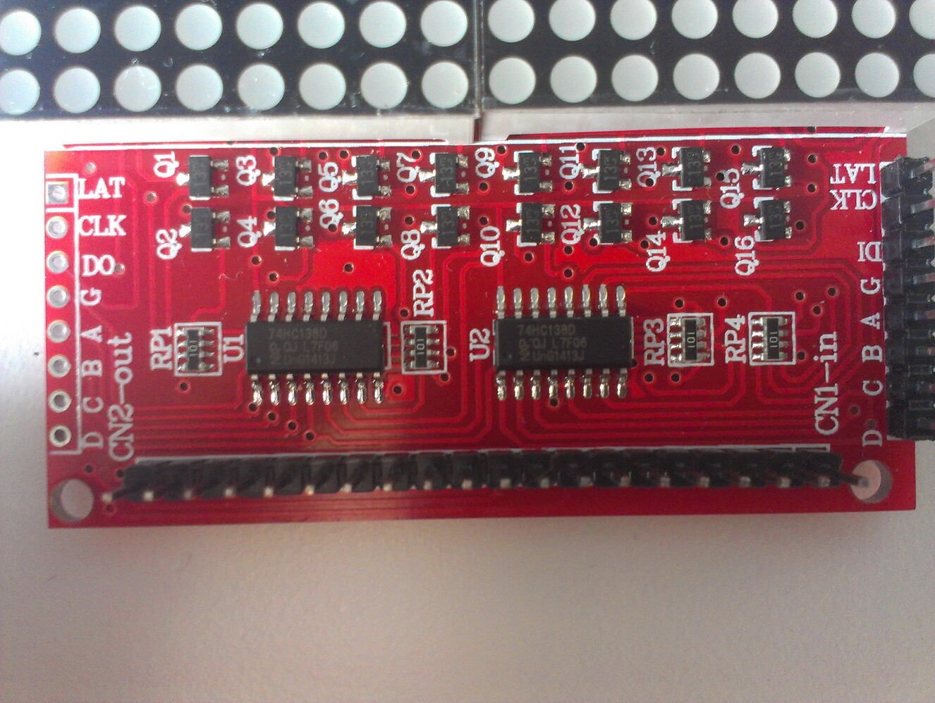 16x16 Matrix - How to Control this? - LEDs and Multiplexing - Arduino Forum