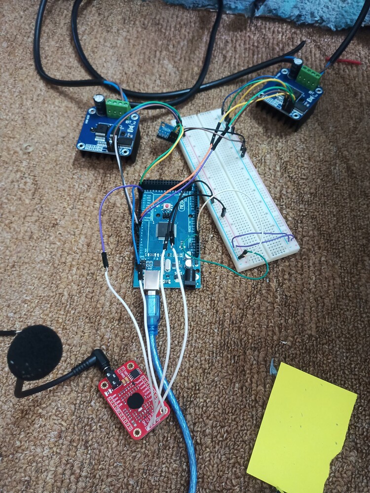"How to control an electric wheelchair using voice and head movement?" - Programming - Arduino Forum