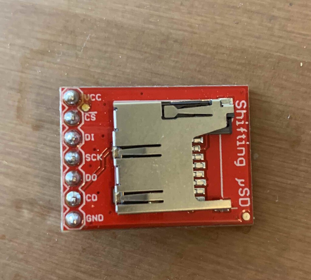 HELP with Shifting ySD on Mega wiring! - Storage - Arduino Forum